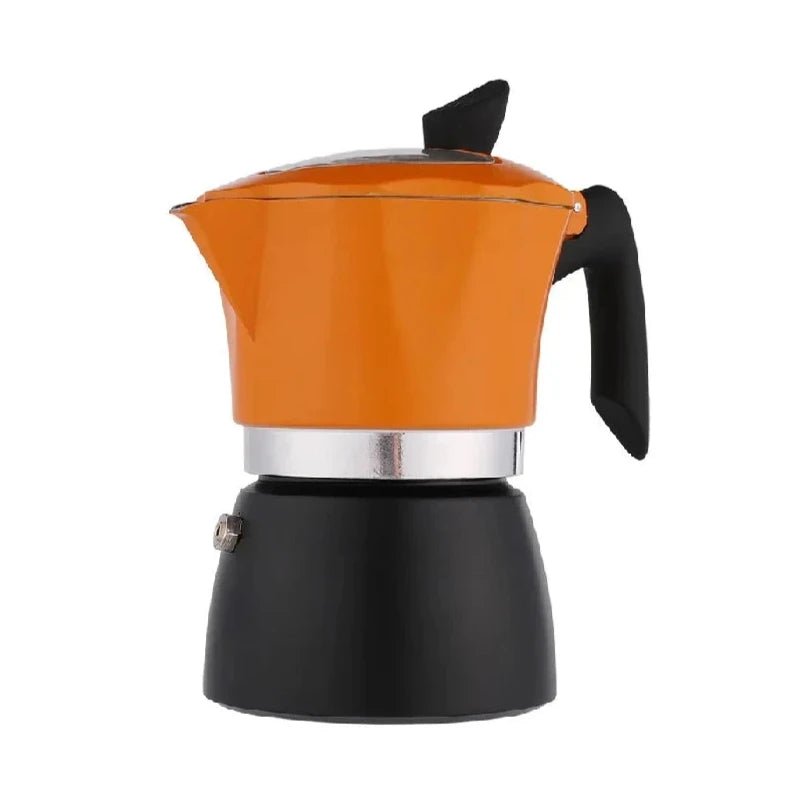 Vintage Orange Moka Pot (2 Sizes) – Utensils for Coffee